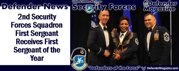 2nd Security Forces Squadron First Sergeant Receives First Sergeant of ...