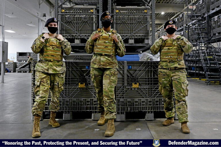 19th Security Forces Defenders receive female body armor - Defender ...